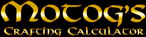 Motog's Crafting Calculator -- Salvaging Calculator
